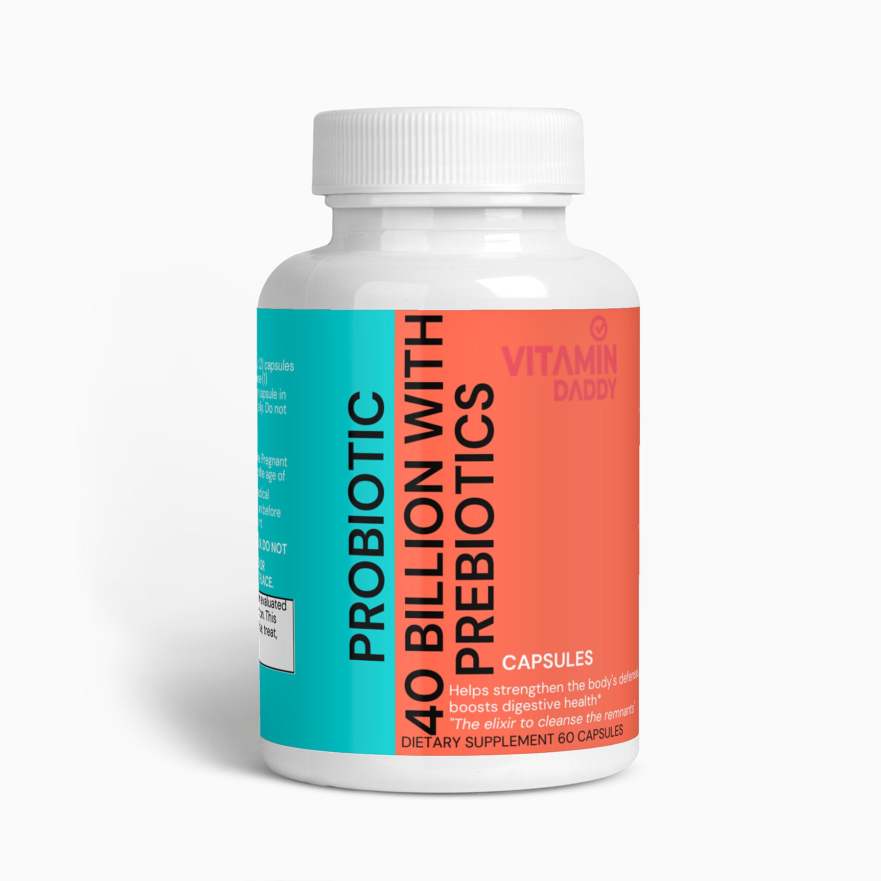 Probiotic 40 Billion with Prebiotics – Vitamin Daddy